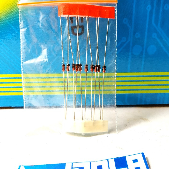 Jual (10 PCS) DIODA Zener IN 4148 ROLL | Dioda Zener IN4148 | Shopee Indonesia