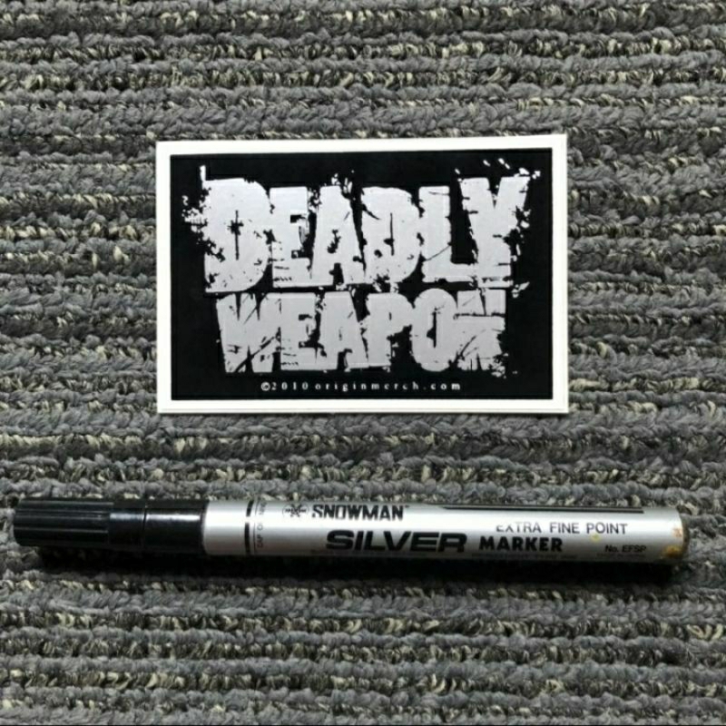 Jual Sticker DEADLY WEAPON | Shopee Indonesia