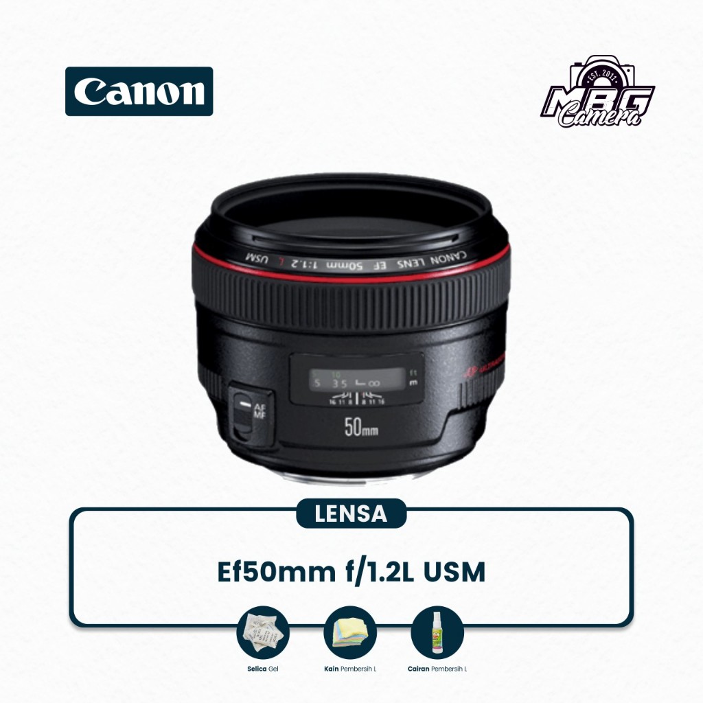 Jual FIX CANON 50MM F1,2 L SERIES BANYAK BONUS BERGARANSI | Shopee ...