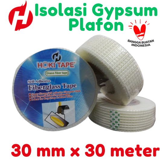 Jual Lakban Perban Solasi Isolasi Kasa Lem Gypsum Gipsum Plafon ...