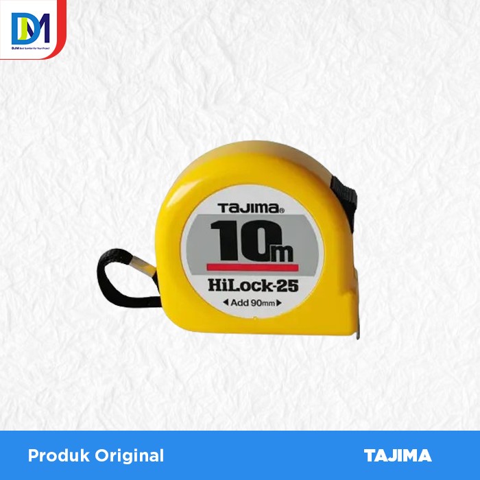 Jual Meteran Tajima 10 meter Hi Lock Kuning Measuring Tape Japan ...