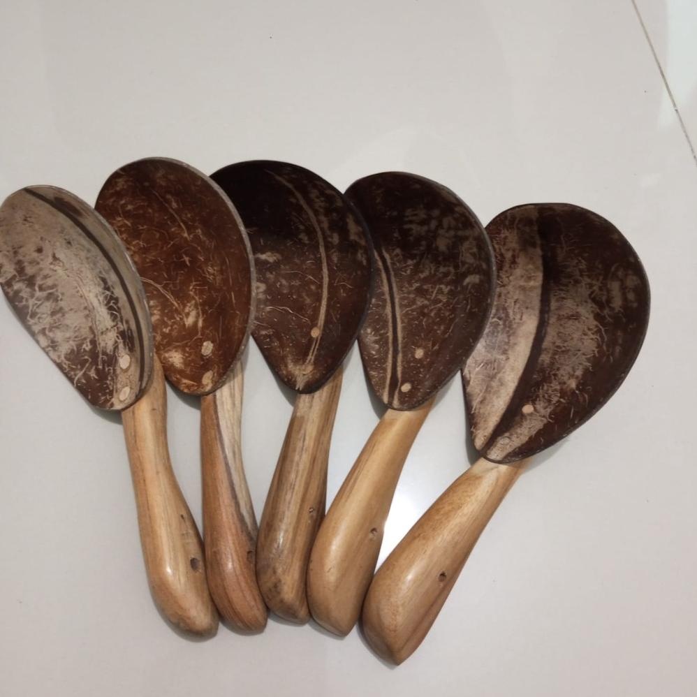 Jual Centong Nasi Batok Kelapa / Centong Kayu / Centong Tradisional ...