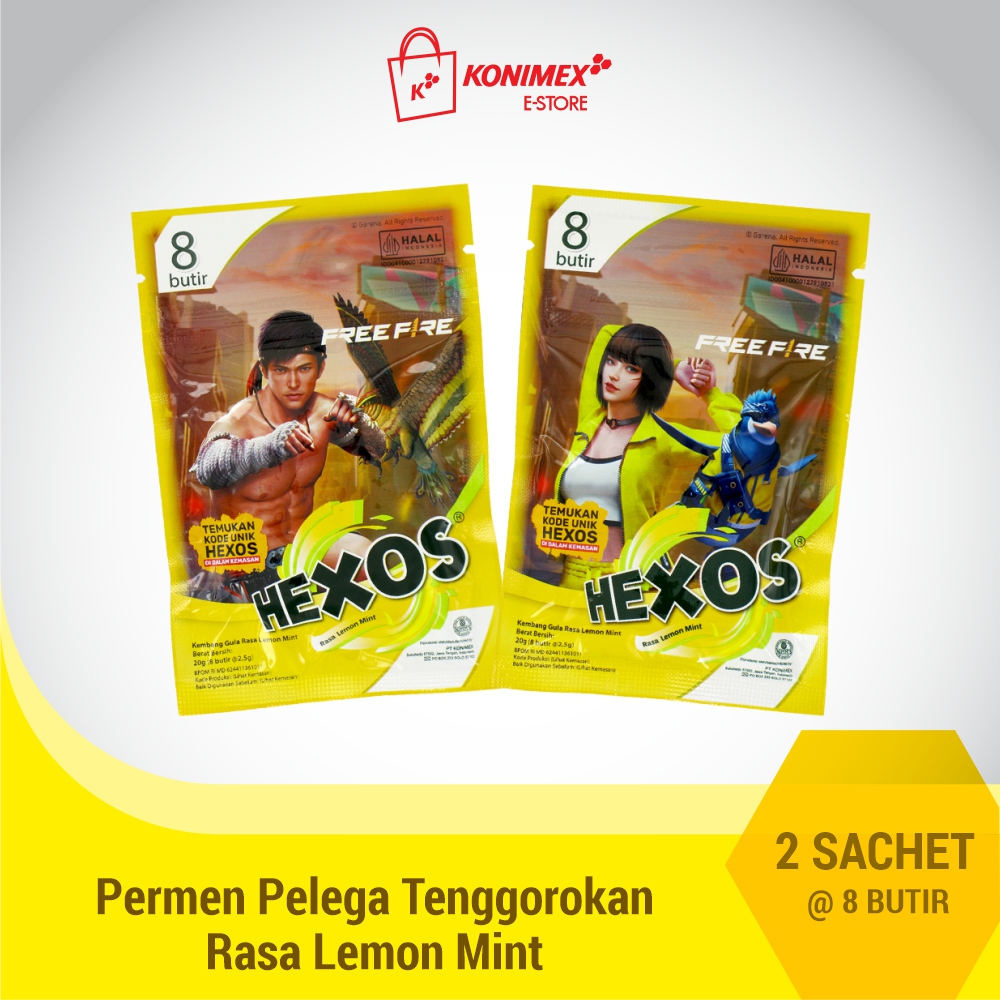 Jual Hexos Lemon isi 8 butir (2 pouch) | Shopee Indonesia