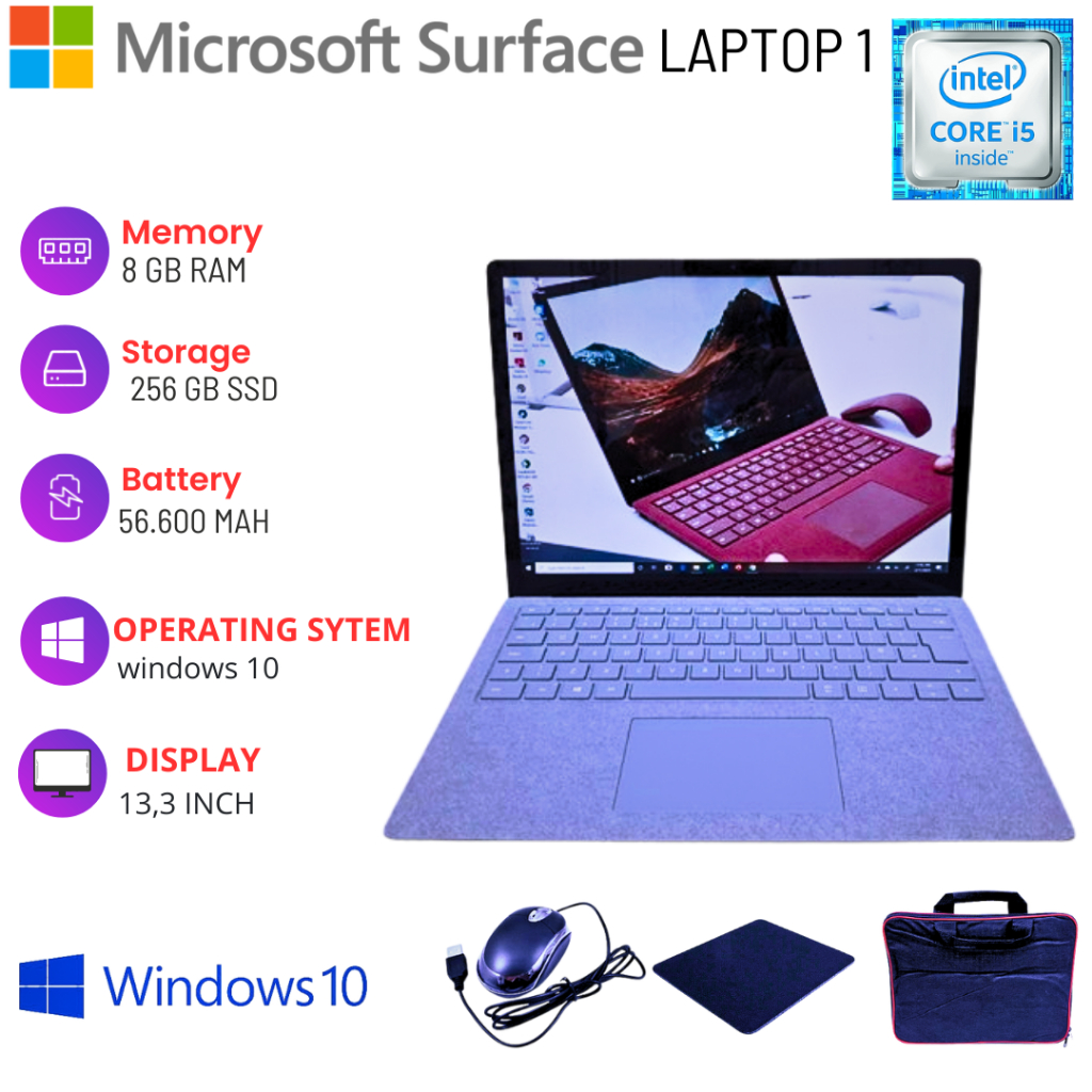 Jual LAPTOP MICROSOFT SURFACE LAPTOP 1/BOOK 2/LAPTOP 2/ LAPTOP 3 ...