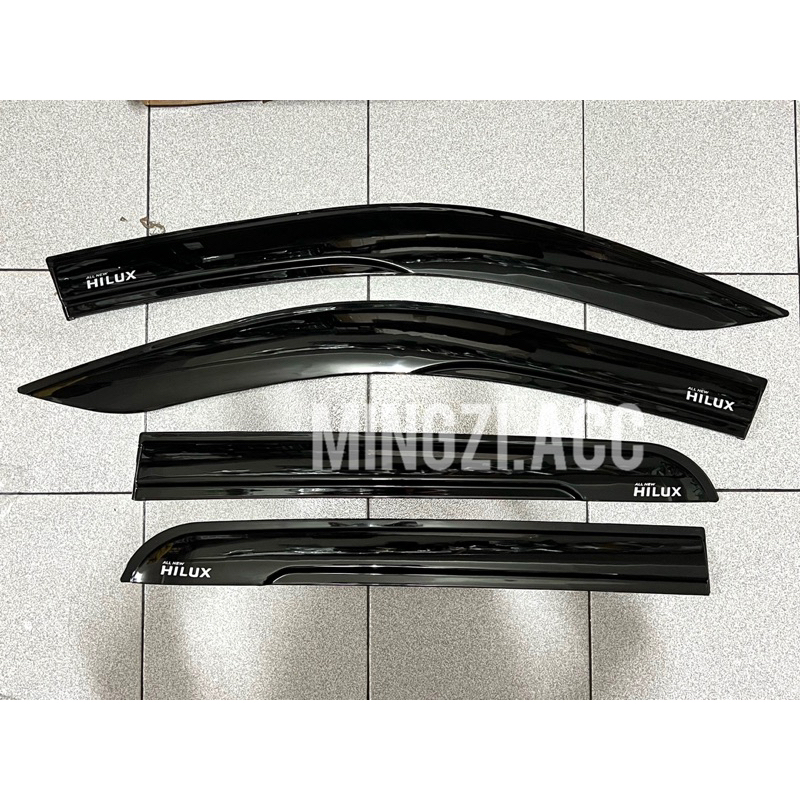 Jual ALL NEW HILUX 2016 2018 2020 2022 2023 DOUBLE CABIN DC TALANG AIR SIDE WINDOW VISOR PINTU ...