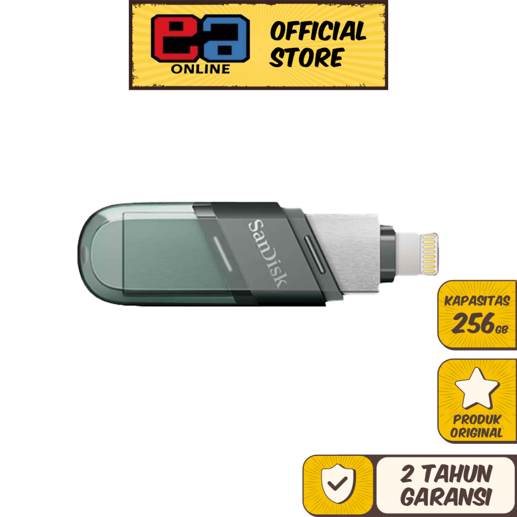 Jual SanDisk iXpand Flip Flashdisk OTG USB 3.1 For Iphone 256GB ...