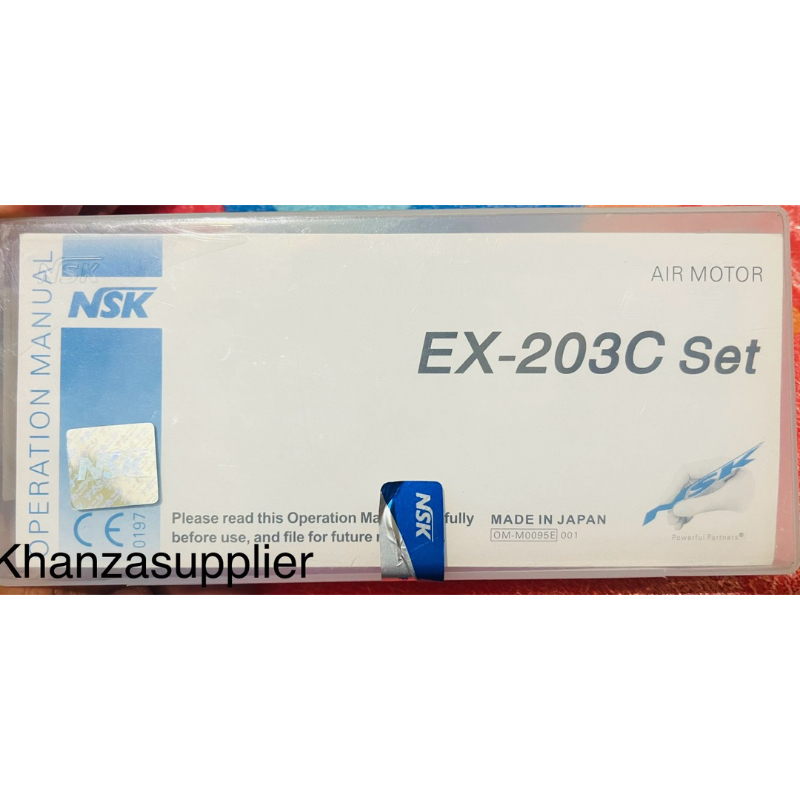 Jual dental lab micromotor handpiece lowspeed nsk set 4hole airmotor | mikromotor NSK EX 203C ...