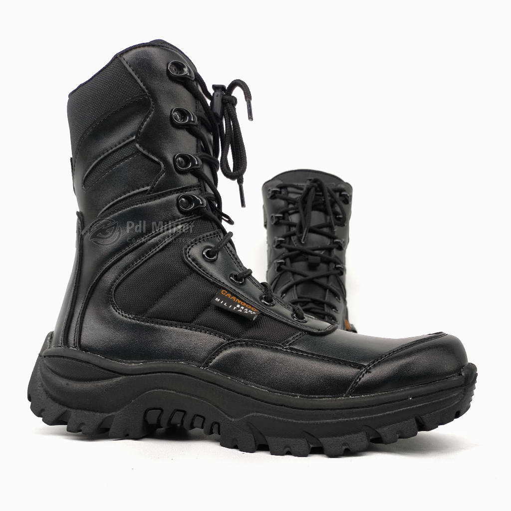 Jual Sepatu pdl tni polisi polri satpol pp satpam security safety boots ...