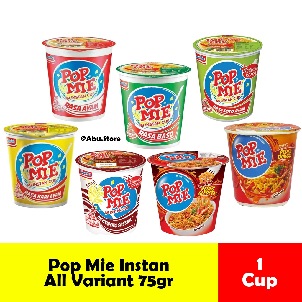 Jual Pop mie instan cup | Shopee Indonesia