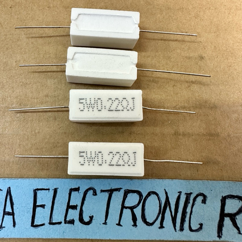 Jual RESISTOR 5 WATT 0,22 OHM 5 WATT RESISTOR KAPUR | Shopee Indonesia