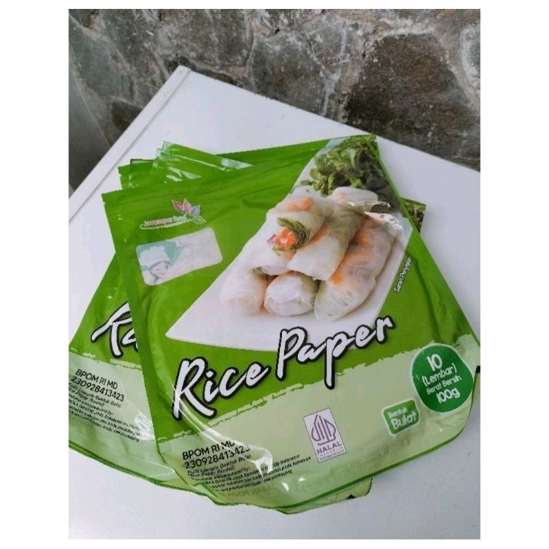 Jual JAVA SUPER FOOD Rice Paper isi 10 Lembar Kulit Lumpia Vietnam ...