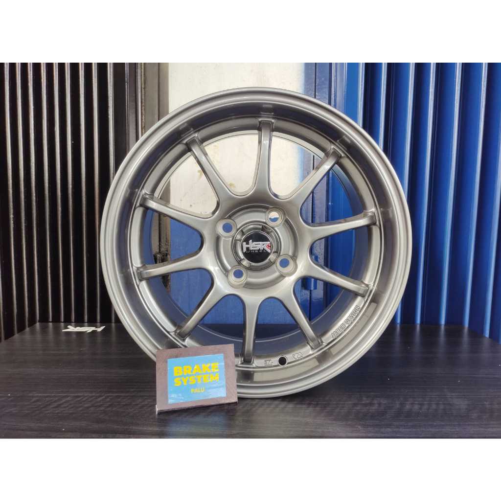 Jual VELG RACING HSR YOKOTE R15 PCD 4X100 COCOK MOBIL JAZZ, YARIS, BRIO, AGYA, SIGRA, CALYA DLL ...