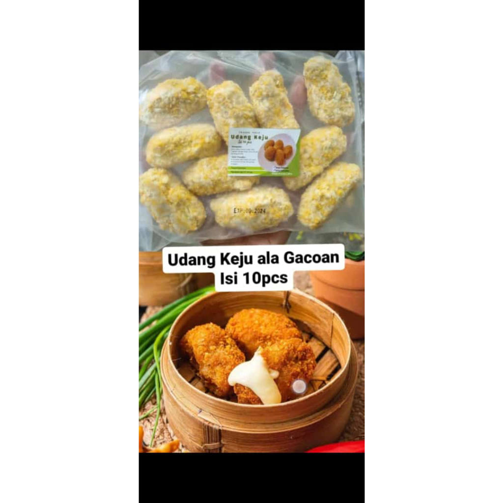 Jual Udang keju ala gacoan isi 10pcs frozen food | Shopee Indonesia