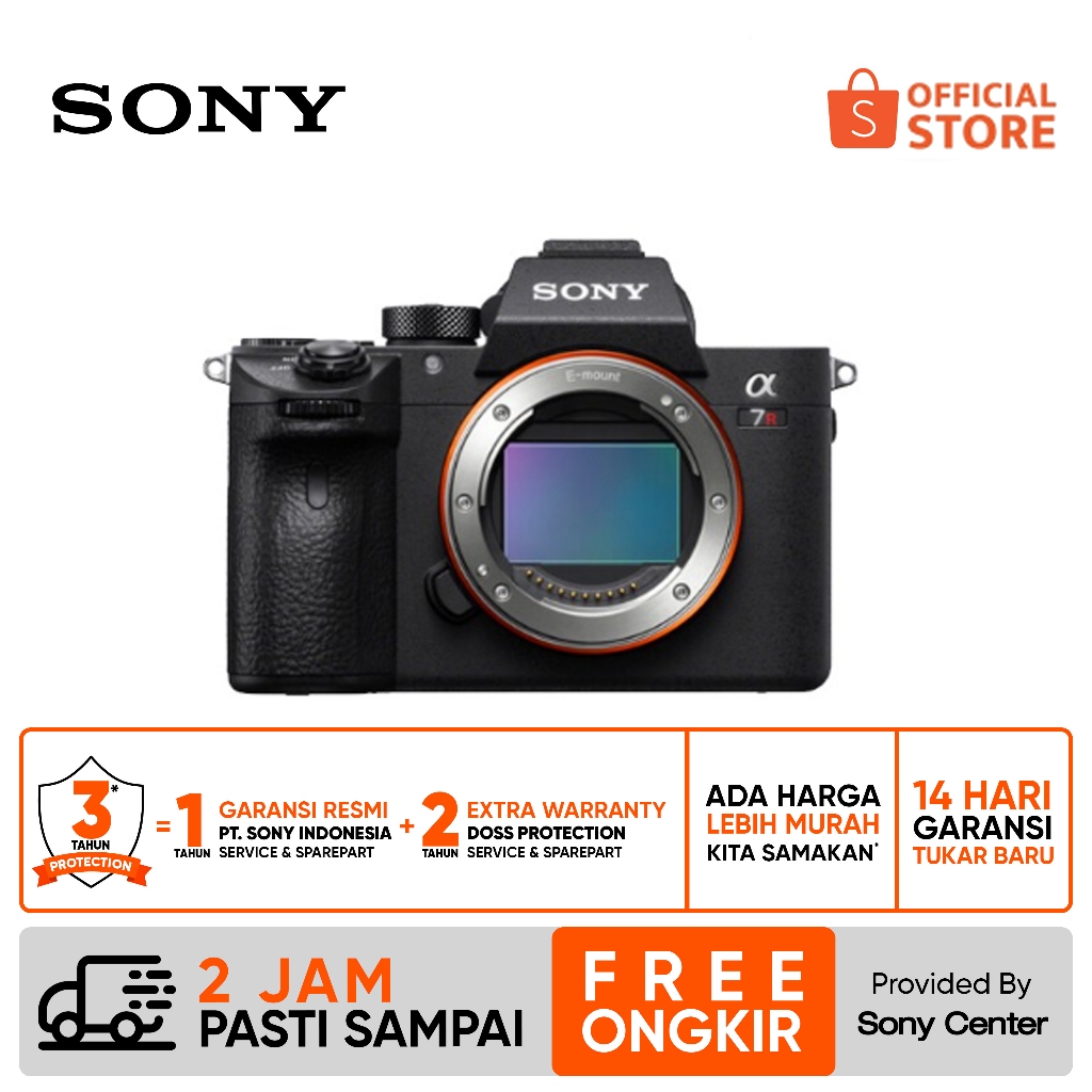 Jual Sony Alpha A7R IVA Mirrorless Digital Camera Body Only - A7RIVA | Shopee Indonesia
