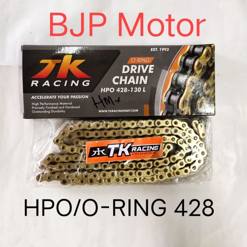 Jual Rantai Chain TK RACING 428 HS HPO-~O-RING 415 HS 520 HS HPO~O-RING ukuran 110L 120L 130L ...