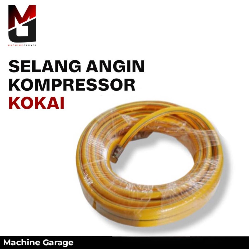 Jual Selang Angin Kompressor Kokai Kuning Air hose | Shopee Indonesia