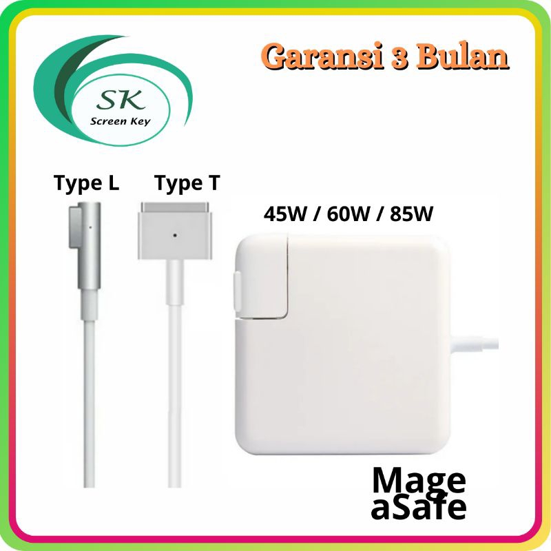 Jual Charger Adaptor M1 M2 Type L Type T 45w 60w 85w All Type | Shopee ...