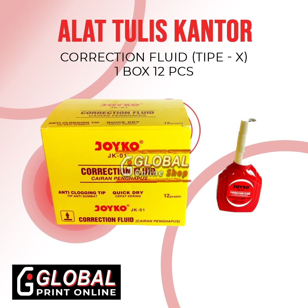 Jual Global Print Shop Online - Tipe-X Botol (Pcs) | Shopee Indonesia