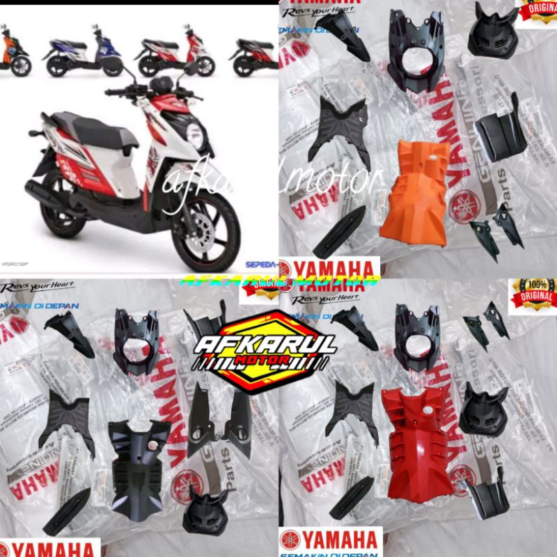 Jual Body kasar Xride X-Ride 115 Full Set Original ygp Asli yamaha 2BU ...