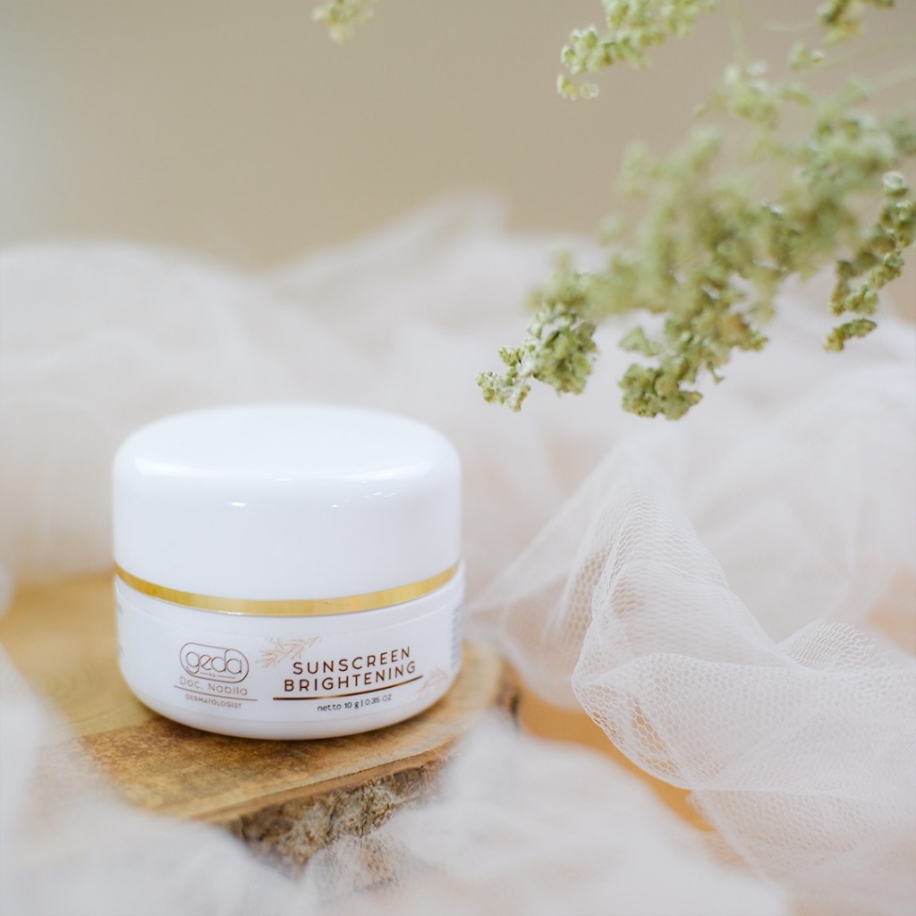 Jual SUNSREEN BRIGHTENING GEDA DO NABILA | Shopee Indonesia