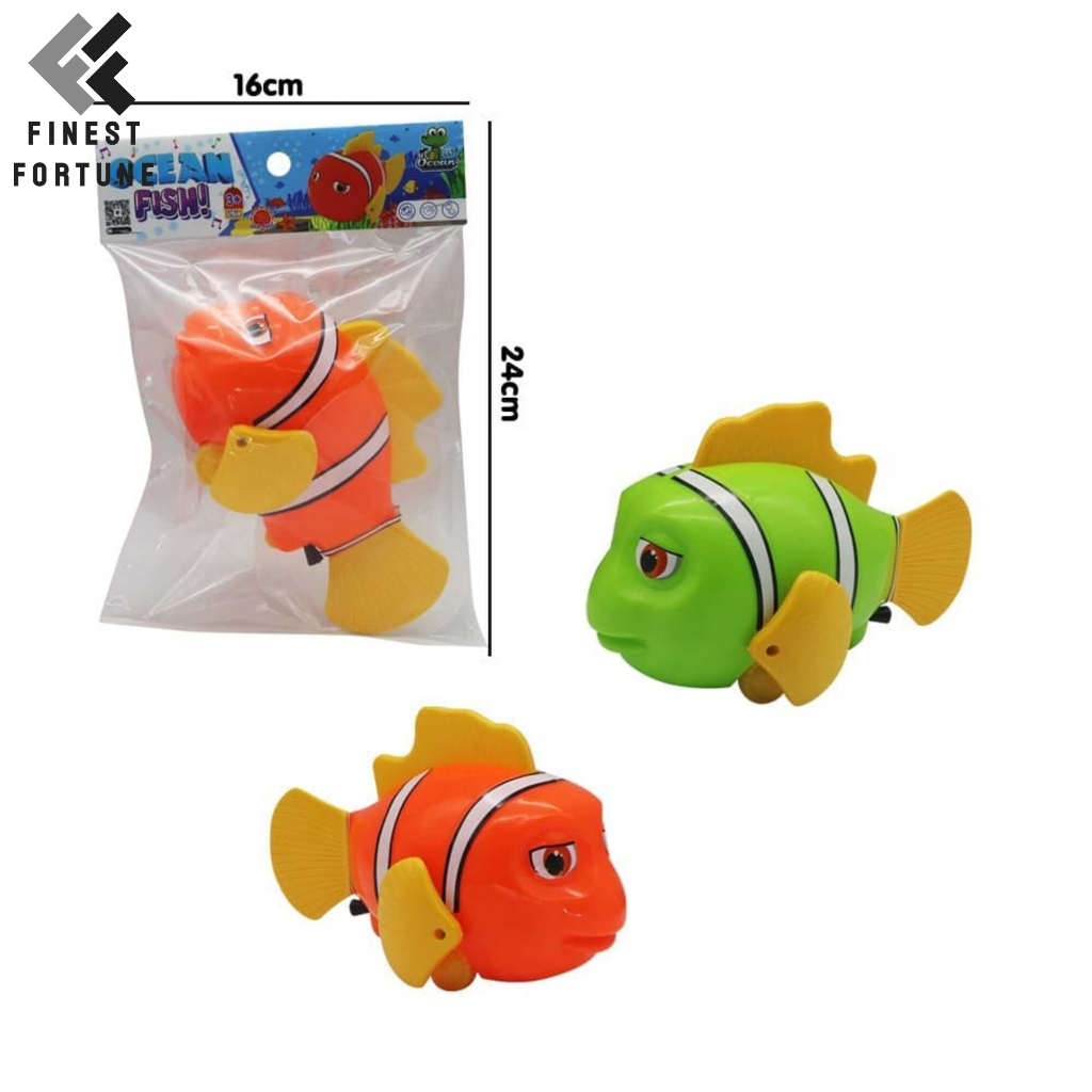 Jual MAINAN ANAK IKAN BADUT NEMO TARIK OCEAN FISH (OCEAN TOY) | Shopee ...