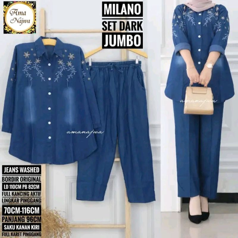 Jual Milano set by Ama najwa | Shopee Indonesia