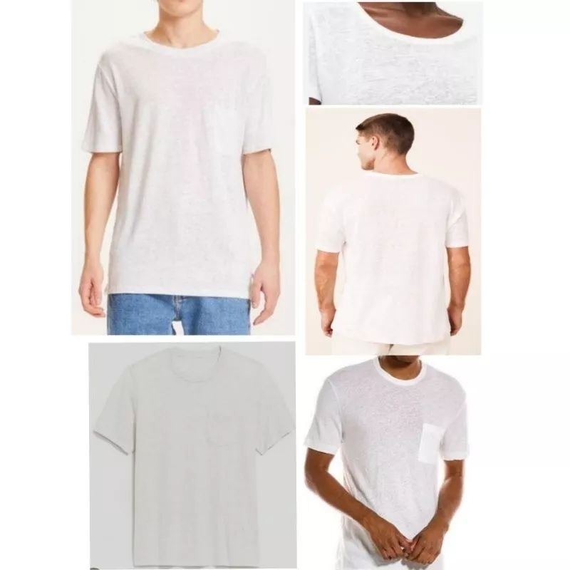 Jual Kaos Polos Pria Linen O.N Big Size Cuci Gudang !!! | Shopee Indonesia