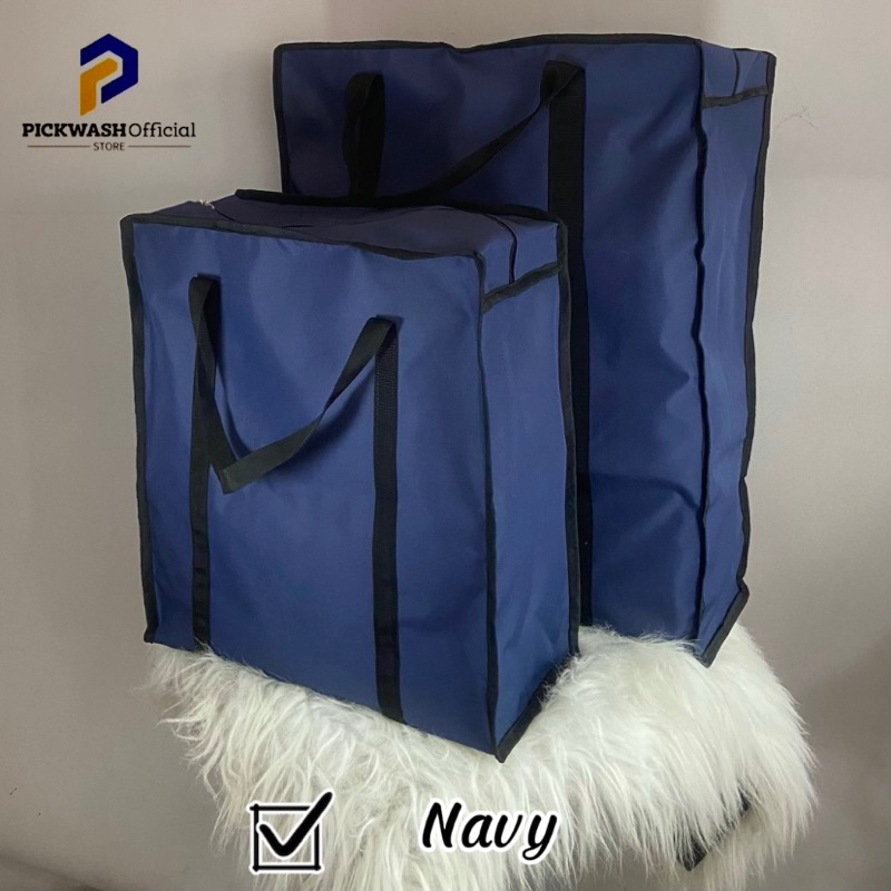 Jual Tas Laundry Jumbo Medium Bahan Kain Tebal Dan Kuat Lapis Tahan Air ...