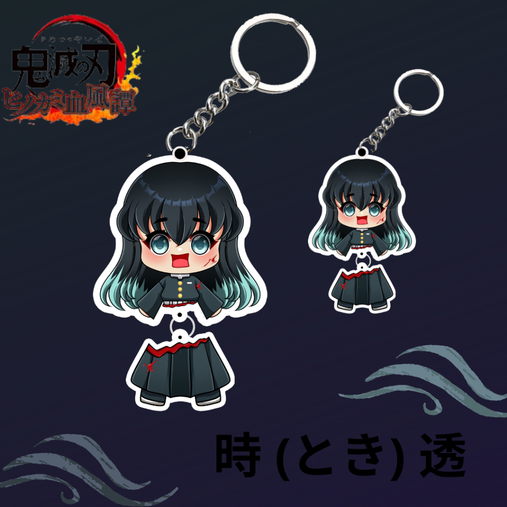 Jual gantungan kunci akrilik Muichiro Tokito demon demon slayer ...