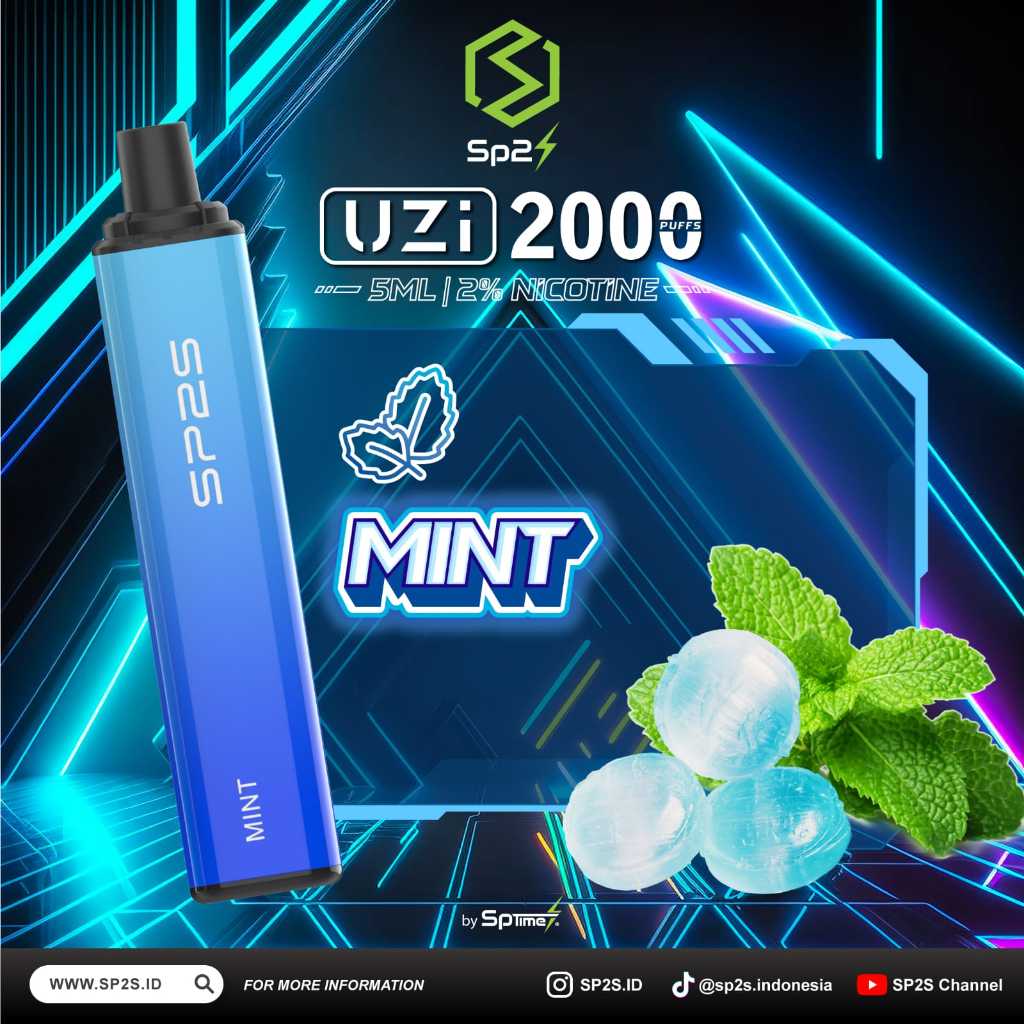 Jual SP2S UZI 2000 PUFFS DISPOSABLE | Shopee Indonesia