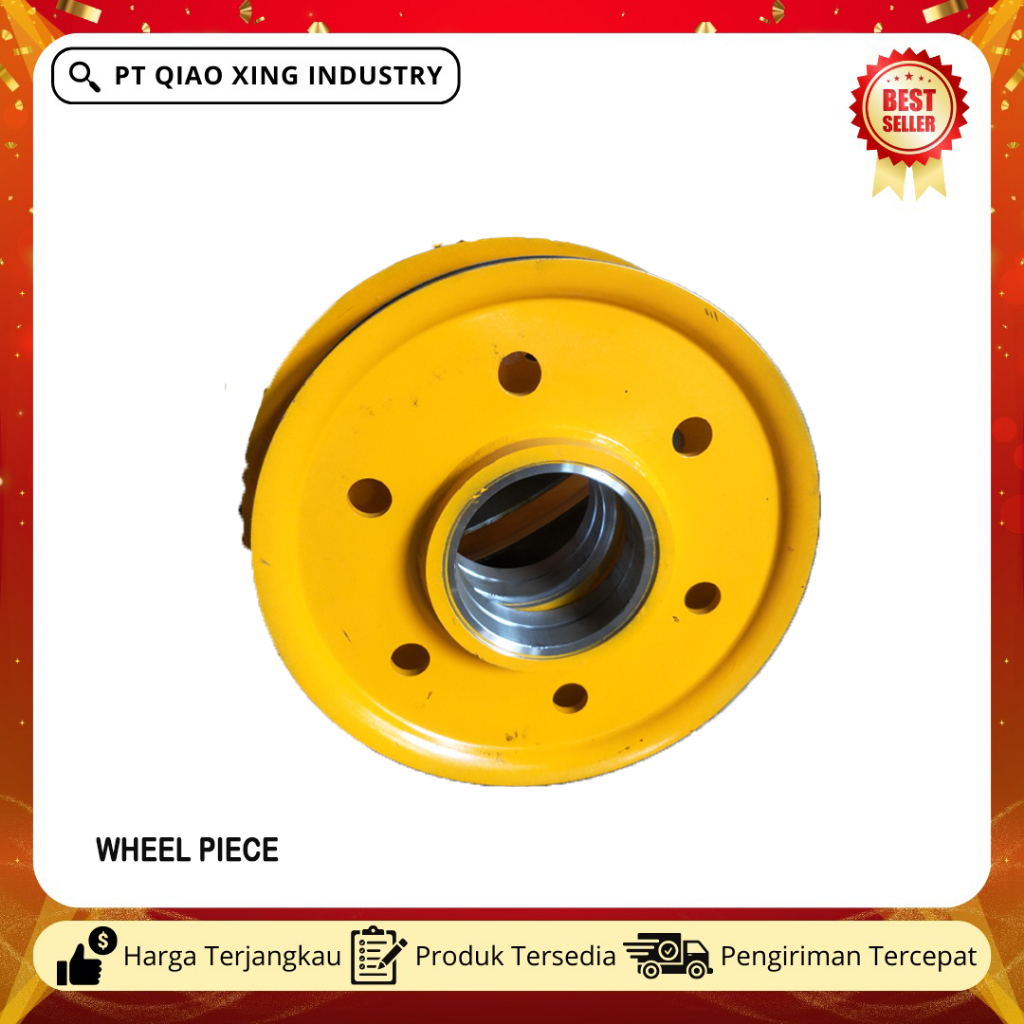 Jual WHEEL PIECE/ BAGIAN RODA POTONGAN PENGAIT HOIST CRANE - 300X45CM ...
