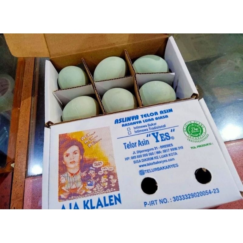 Jual TELUR ASIN REBUS YES ISI 6 BUTIR + BUBL WARP | Shopee Indonesia