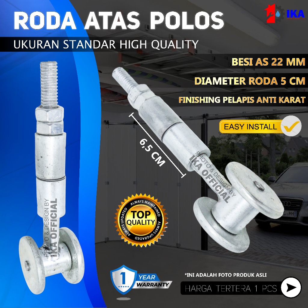 Jual Roda pintu atas Henderson / Roda Atas Pintu Garasi/ Roda gantung ...