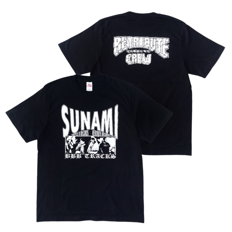 Jual kaos band SUNAMI - BBB TRACKS / RETRIBUTE RECORDS | Shopee Indonesia