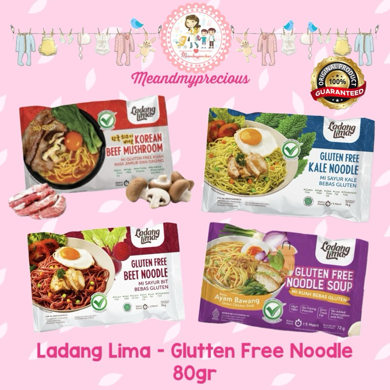 Jual MMP - Ladang lima Mie Goreng / ladang lima mie kuah / Mie MPASI / Mie Sehat / kale noodle ...