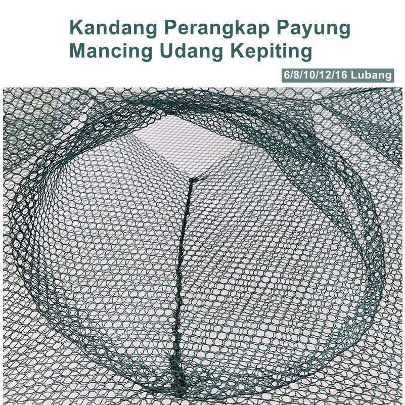 Jual Bubu Payung Murah Bubu Ikan Perangkap Ikan Bubu Udang 10~12 Lubang ...