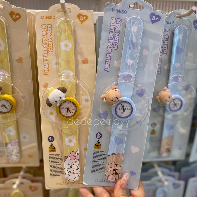 Jual Miniso x Mikko Illustrations - Jam Tangan | Kids Watch Mikko ...