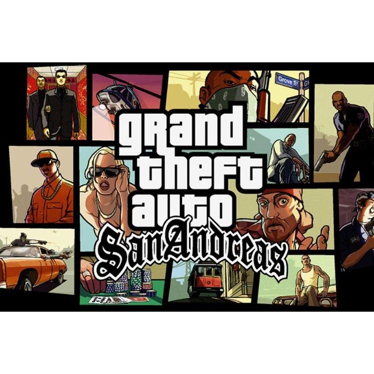 Jual GTA San Andreas Grand Theft Auto San Andreas GAME PC LAPTOP ...
