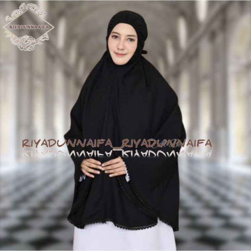 Jual BERGO UMROH HAJI BAHAN KATUN PREMIUM HIJAB JUMBO BERSAKU | Shopee Indonesia