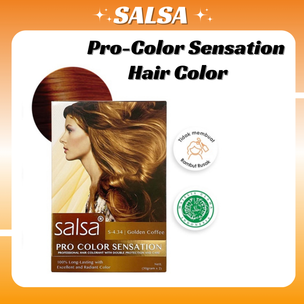 Jual Salsa Pro Color Sensation / Hair Color / Cat Semir Rambut | Shopee ...
