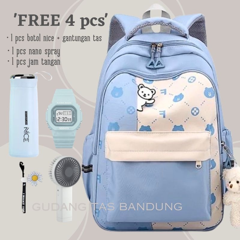 Jual COD Tas Sekolah Backpack Anak Perempuan Tas Ransel Cinamorol Cute Terbaru Ransel Sekolah ...