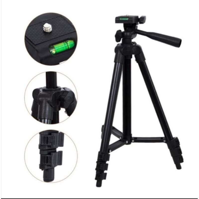 Jual TRIPOD 3120A TRIPOD HANDPHONE UNIVERSAL HOLDER HP STABILIZER KAKI ...