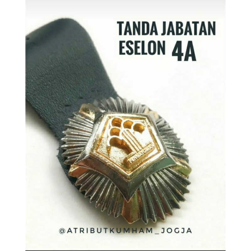 Jual tanda jabatan eselon / tanjab / gondon eselon kemenkumham | Shopee ...