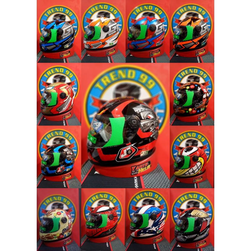 Jual HELM FULL FACE ANAK MERK SCOTT || HELM FULL FACE ANAK USIA 3-10 ...