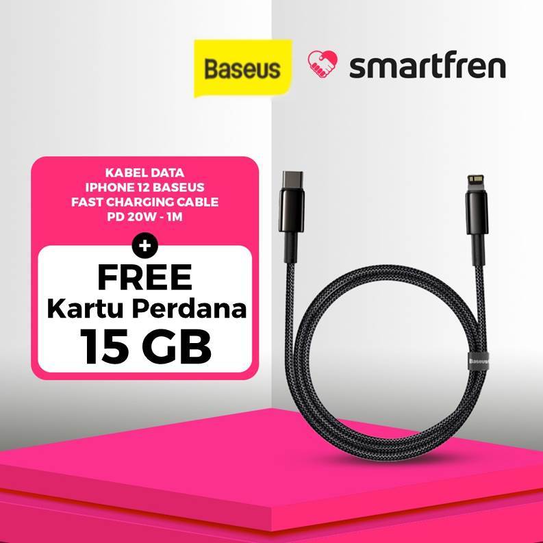 Jual Baseus Tungsten Fast Charging iPhone Kabel Data Type-C to iP PD ...