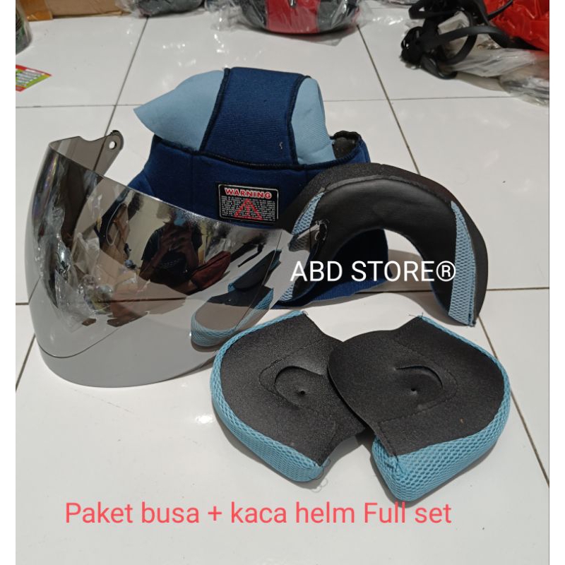 Jual Busa helm gm evolution fullset + kaca helm gm evolution | Shopee ...