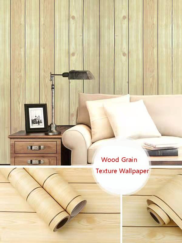 Jual Wallpaper Dinding Kayu kuning Ukuran 8m s/d 10m x 45cm | Shopee ...