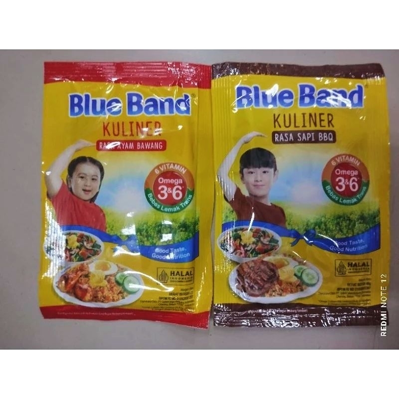 Jual Blue band rice mix KULINER ayam bawang / sapi BBQ 40 gram sachet ...