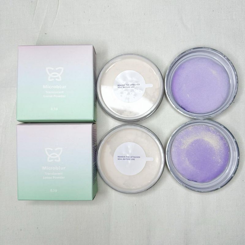 Jual DEFECT Mother of Pearl MOP Microblur Translucent Loose Powder by ...