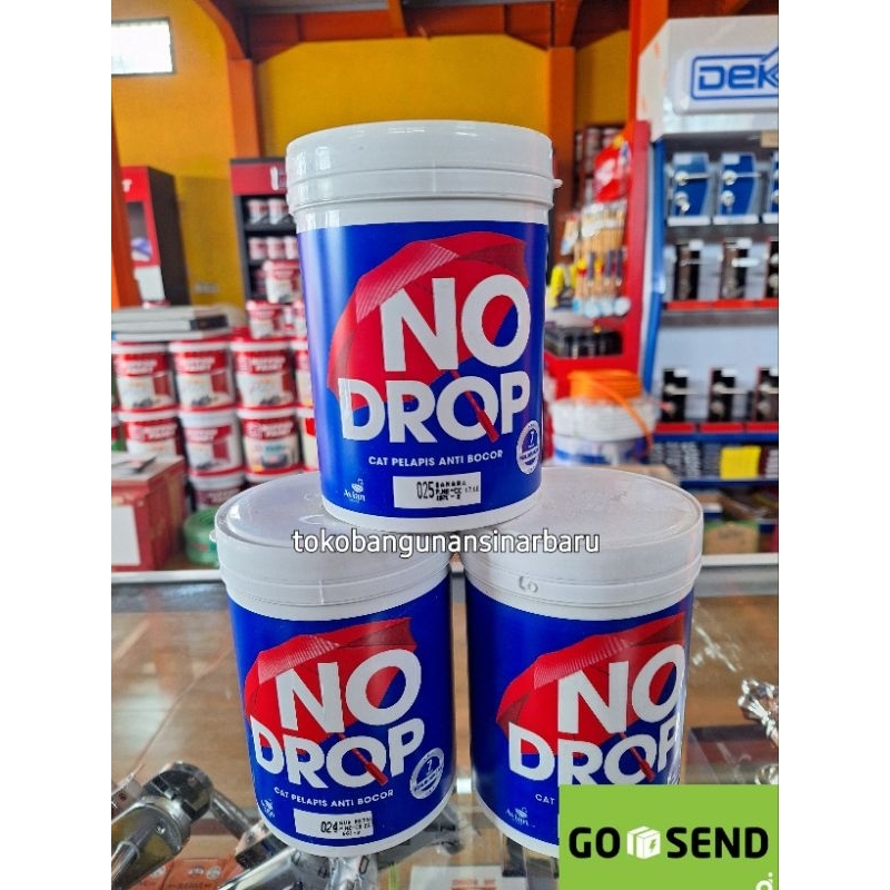 Jual Cat Tembok No Drop 1 Kg / Cat Pelapis Anti Bocor 1 Kg | Shopee Indonesia